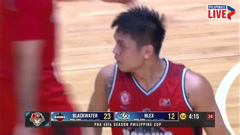 Rey Nambatac OFF TO A HOT START for Blackwater vs. NLEX 🔥 | PBA SEASON 48 PHILIPPINE CUP - YouTube