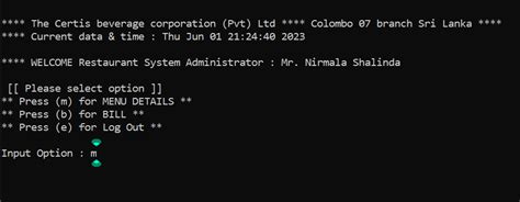 github rnshalinda restaurant bill calculator cashier system