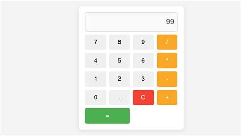 Build A Calculator Using Html Css And Javascript Colabcodes