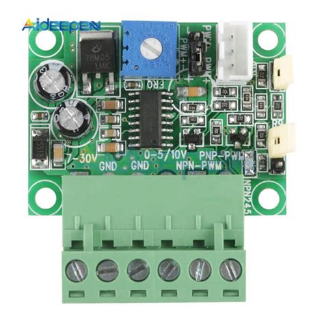 Dc 0 5v 0 10v To 0 100 Analog Input Voltage To Pwm Signal Generator Aideepen