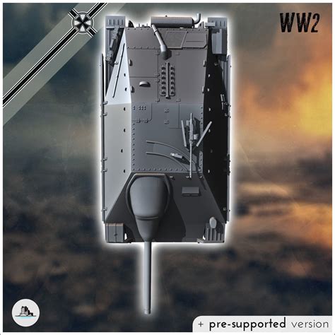 Jagdpanzer 38t Hetzer Sdkfz 138 2 Miniatures Tabletop Scenery 3d Model 3d Printable Cgtrader