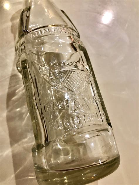 Vintage 1924 Delaware Punch Trinangular Soda Bottle Etsy