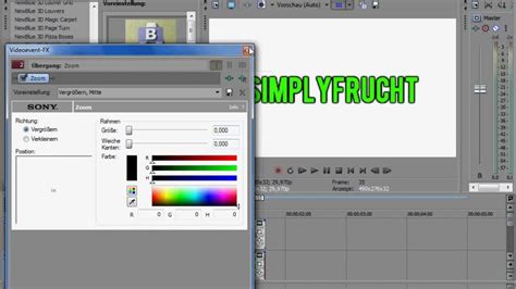 Sony Vegas Effect Tutorial P YouTube