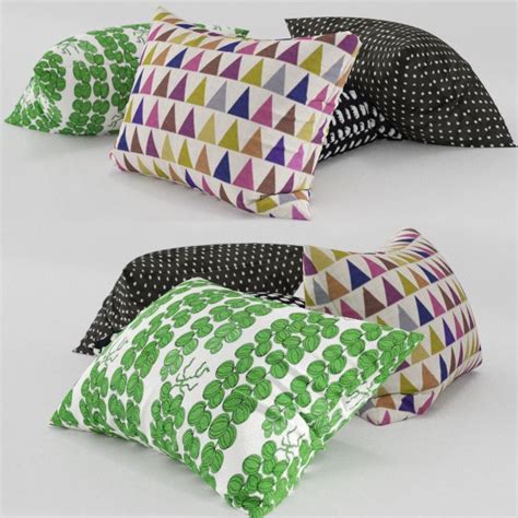 Pillows 3d Model 10 Fbx Obj Max Free3d
