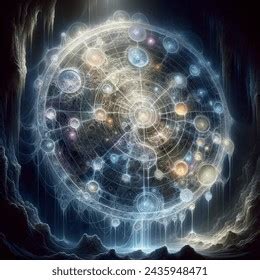 Spectral Map Shimmering Air Cavern Depicted AI Generated Image Shutterstock