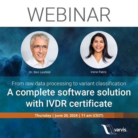 Varvis® On Linkedin Software Ivdr Webinar Genomics