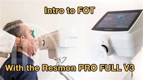 Intro To Forced Oscillation Technique Fot Or Oscillometry Using The