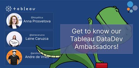 Get To Know Our Tableau Datadev Ambassadors The Information Lab