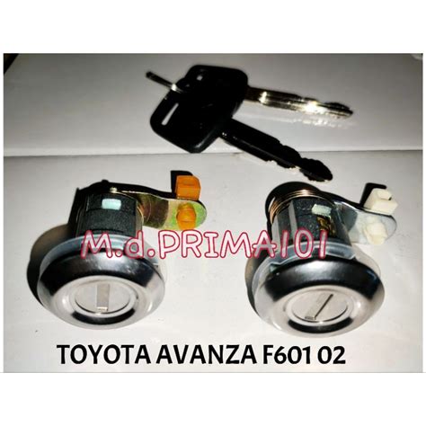 Toyota Avanza F601 F602 Door Lock With Key Set Shopee Malaysia