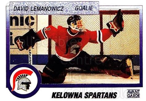 Center Ice Collectibles David Lemanowicz Hockey Cards