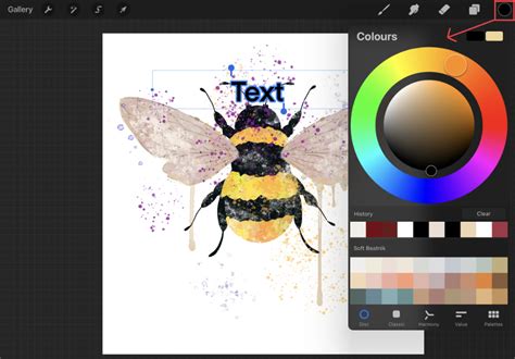 How To Add Text In Procreate 2 Steps Design School