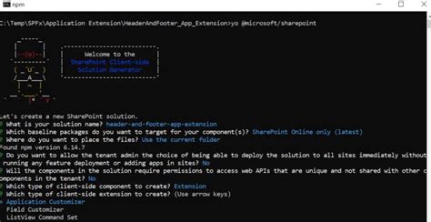 Sharepoint Framework Header Footer Add Custom Header And Footer Using
