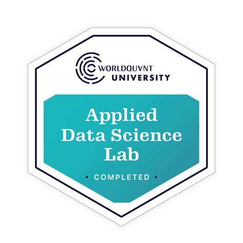 Applied Data Science Lab Credly