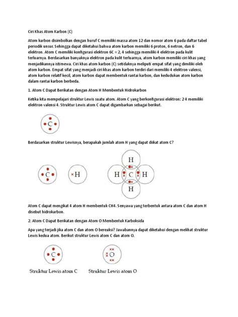 Ciri Khas Atom Karbon Aulia | PDF | Seni