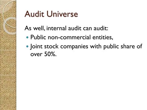 Ppt Audit Universe Risk Assessment For Strategic And Annual Internal Audit Plan Powerpoint