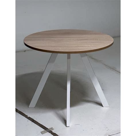 Стол МОНТЕН 90 нераздвижной Дуб Сонома Белый М City 494m05418 M City купить выгодно в