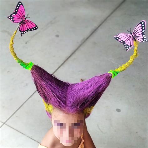 Peinados Locos Para Niñas 35 Increíbles Ideas Para La Escuela