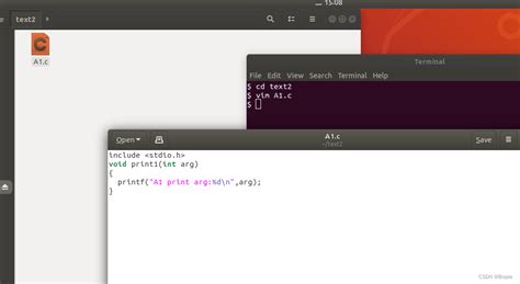 Linux下a与os文件的生成与使用linux A文件 Csdn博客