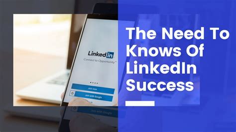 The Need To Knows Of Linkedin Success Online Influx