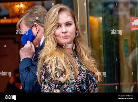 amsterdam the netherlands 12th may 2021 princess amalia at royal