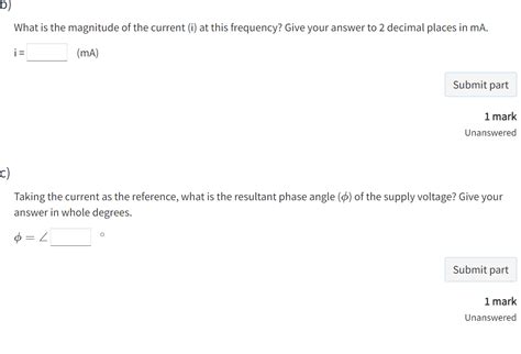 solved considering the following rc series circuit use 3 142