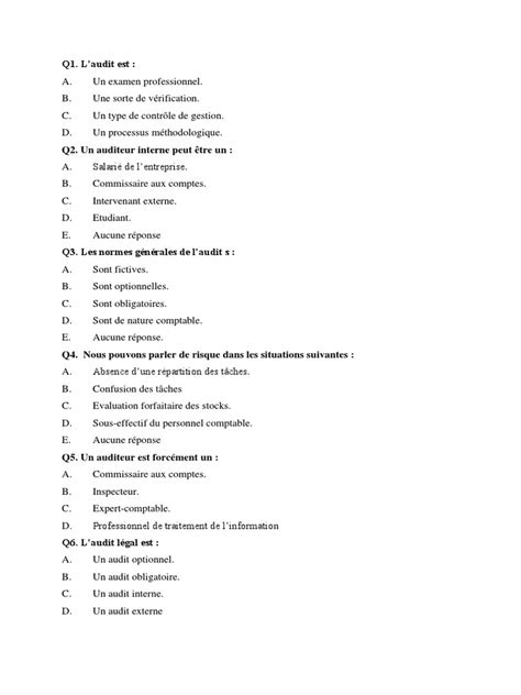Audit Ec 1 Pdf Audit Audit Financier