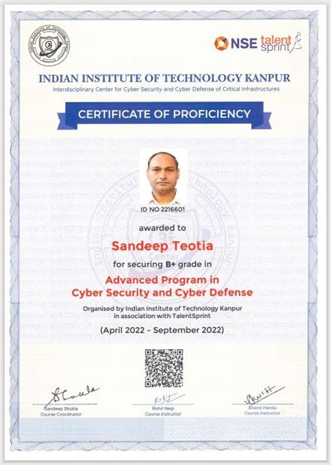 Sandeep Teotia On Linkedin Cyberdefense Cybersecurity Iitkanpur C3icenter 5gtechnology