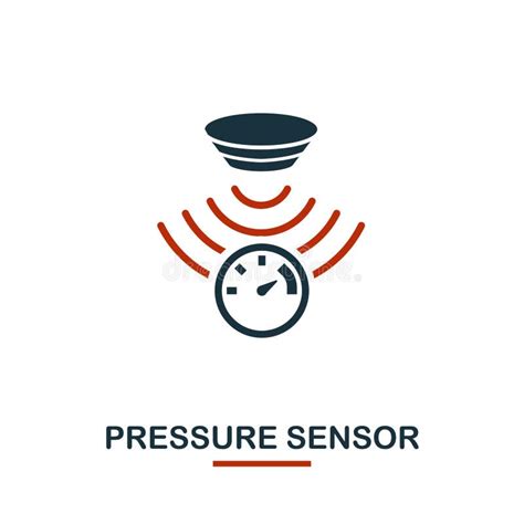 Temperature Sensor Icon Simple Element From Sensors Icons Collection Stock Illustration