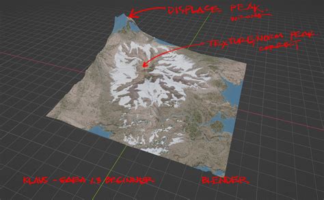 Displace Modifier Only Using Middle Of Image Modeling Blender