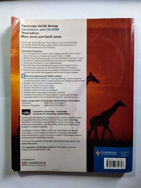 Igcse Biology Textbook Hobbies And Toys Books And Magazines Textbooks On