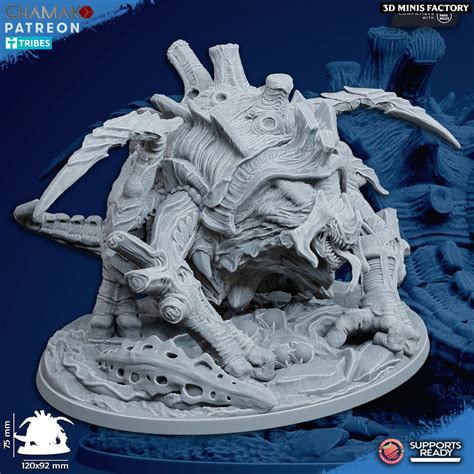 Mother Of The Swarm By Ghamak Cosmic Devourer Monstres