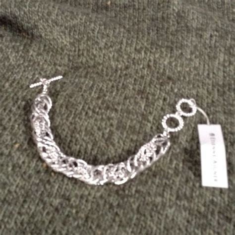 Intricate Silver Toggle Bracelet Toggle Bracelet Silver Toggle