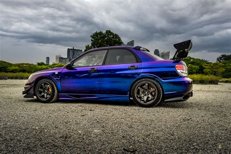 Subaru Wrx Classy Purple On Behance