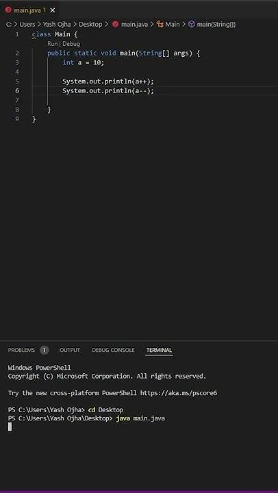 Increment And Decrement Operators In Java Vs Python Youtube