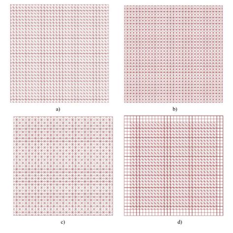 Examples Of Cartesian Grid Based Unstructured Grid Topologies Examined