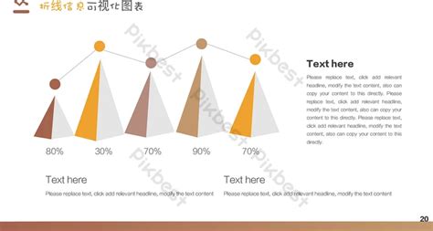 Polyline Information Visualization Retro Color Ppt Chart Powerpoint