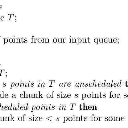 Pseudo Code For A Worker Download Scientific Diagram