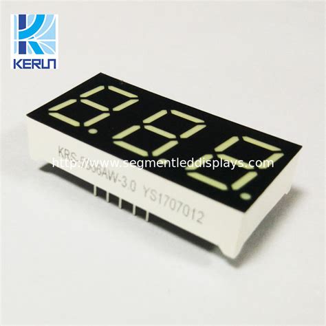 14 2mm 3 Digit 7 Segment LED Displays