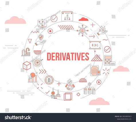 Derivatives Concept Icon Set Template Banner Stock Vector Royalty Free 2231897815 Shutterstock
