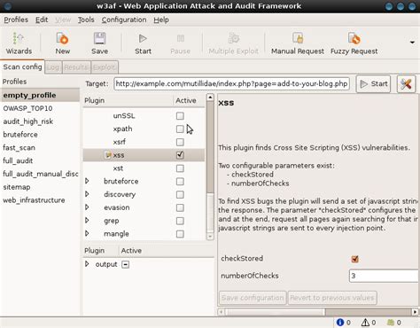 web application security testing with samurai linux journal