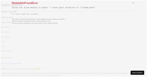 Portfolio Codesandbox