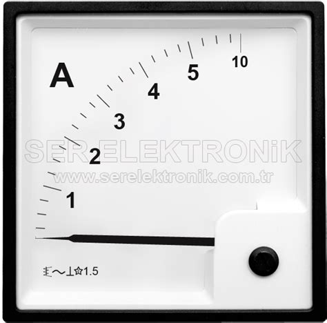 Ac 5a Analog Ampermetre Ser Elektronik