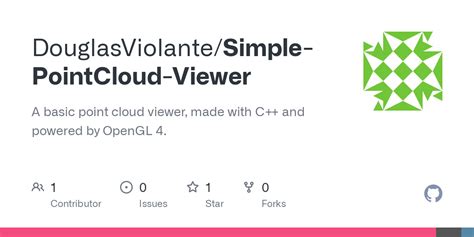 Github Douglasviolante Simple Pointcloud Viewer A Basic Point Cloud Viewer Made With C And