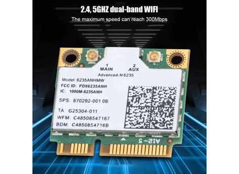 Placa De Rede Placa De Rede Sem Fio De Banda Dupla G G Mbps Placa De Rede