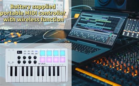 Amazon Key MIDI Control Keyboard Mini Portable USB Keyboard MIDI Controller With