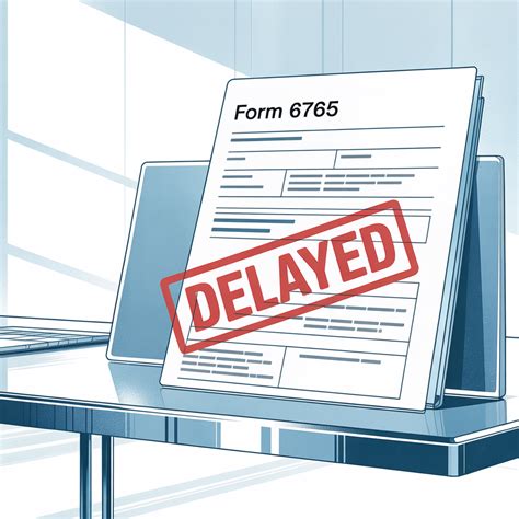Irs Delays Section G Requirements On Form 6765 Until Tax Year 2026 Tri Merit