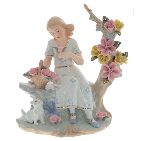 Статуэтка Девушка в голубом купить с доставкой в «Подарках от Михалыча арт Rk225977