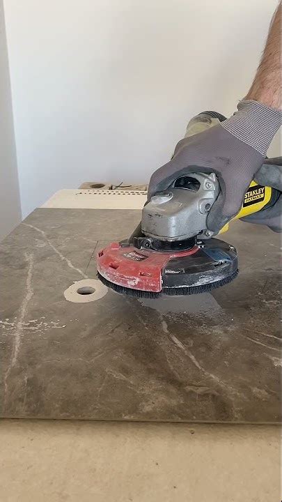 Делаем прямоугольный вырез в керамограните Shorts Youtube