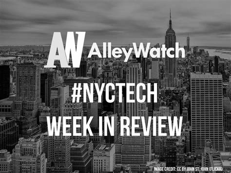 nyctech week in review with so much going on in the city s… by