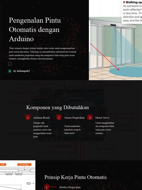 Pengenalan Pintu Otomatis Dengan Arduino Pdf